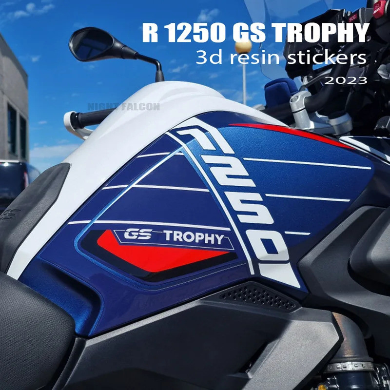 r1250gs 2023 Trophy Motorcycle 3D Epoxy Resin Sticker Kit For BMW R ...