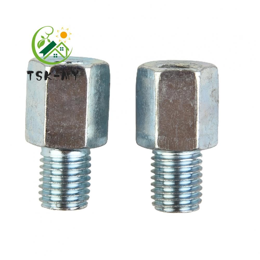 View Mirror Screws 2pcs 8-10mm Adapters Clockwise Threaded Replacement ...