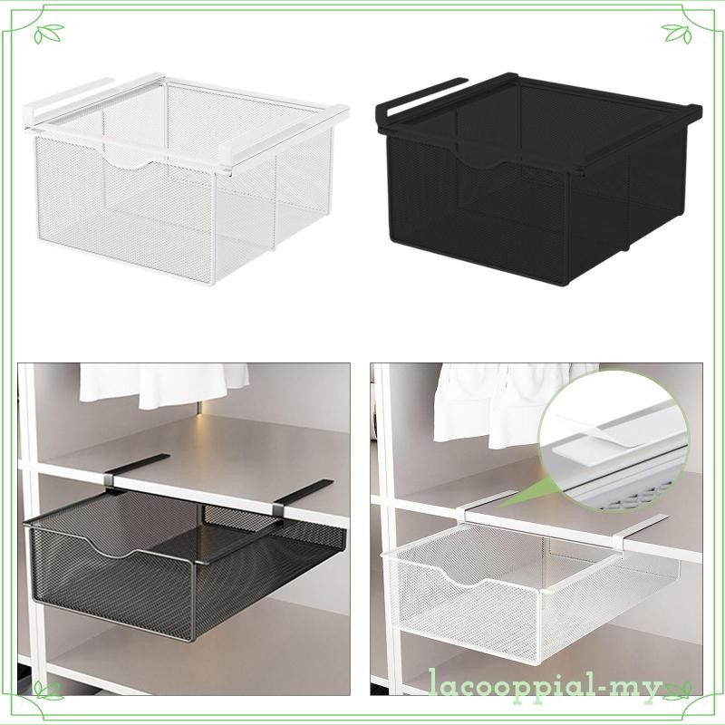 [LacooppiafeMY] Hanging Pull Out Drawer Basket, Sliding Basket under ...