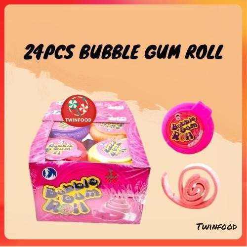 24pcs KHY Bubble Gum Rolls Fruits chewing gum – Tasty & Halal | Shopee ...