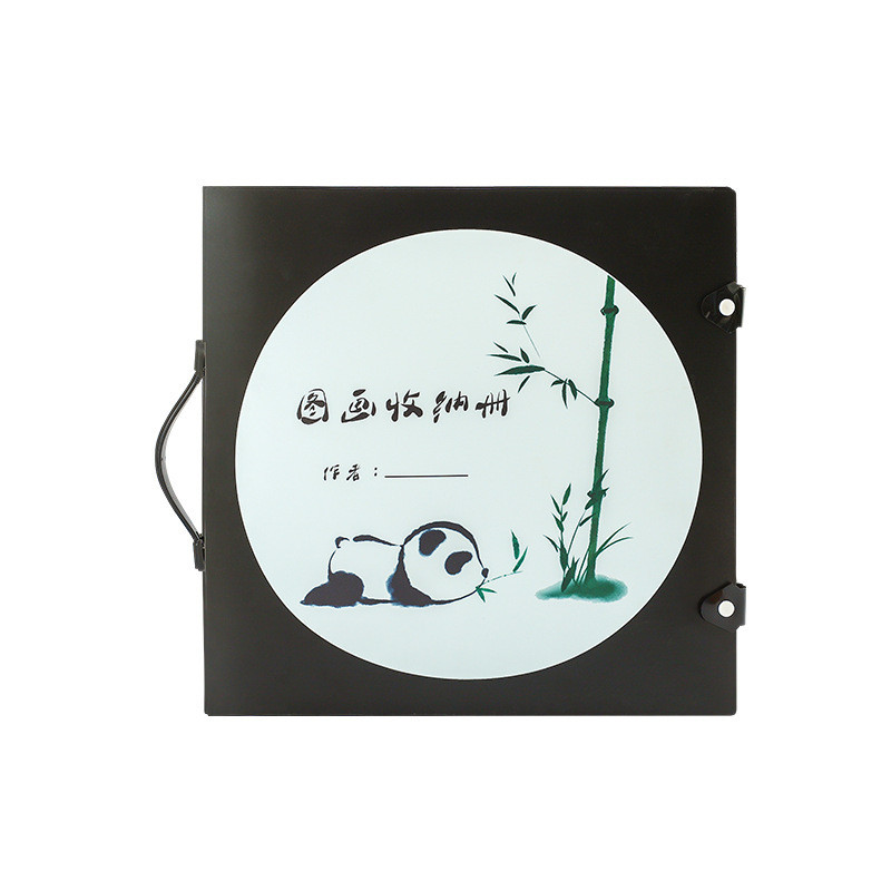 Portable Chinese Painting Folder Square Insert Folder Picture Book ...