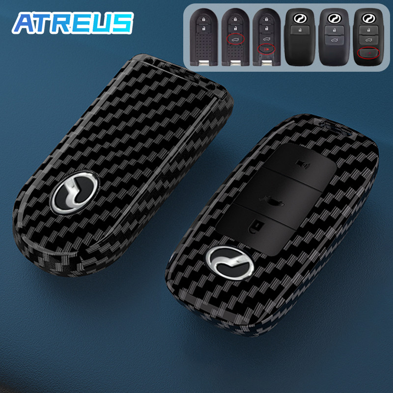 Perodua Carbon Fiber Car Key Case Full Wrap Car Remote Key Protector ...