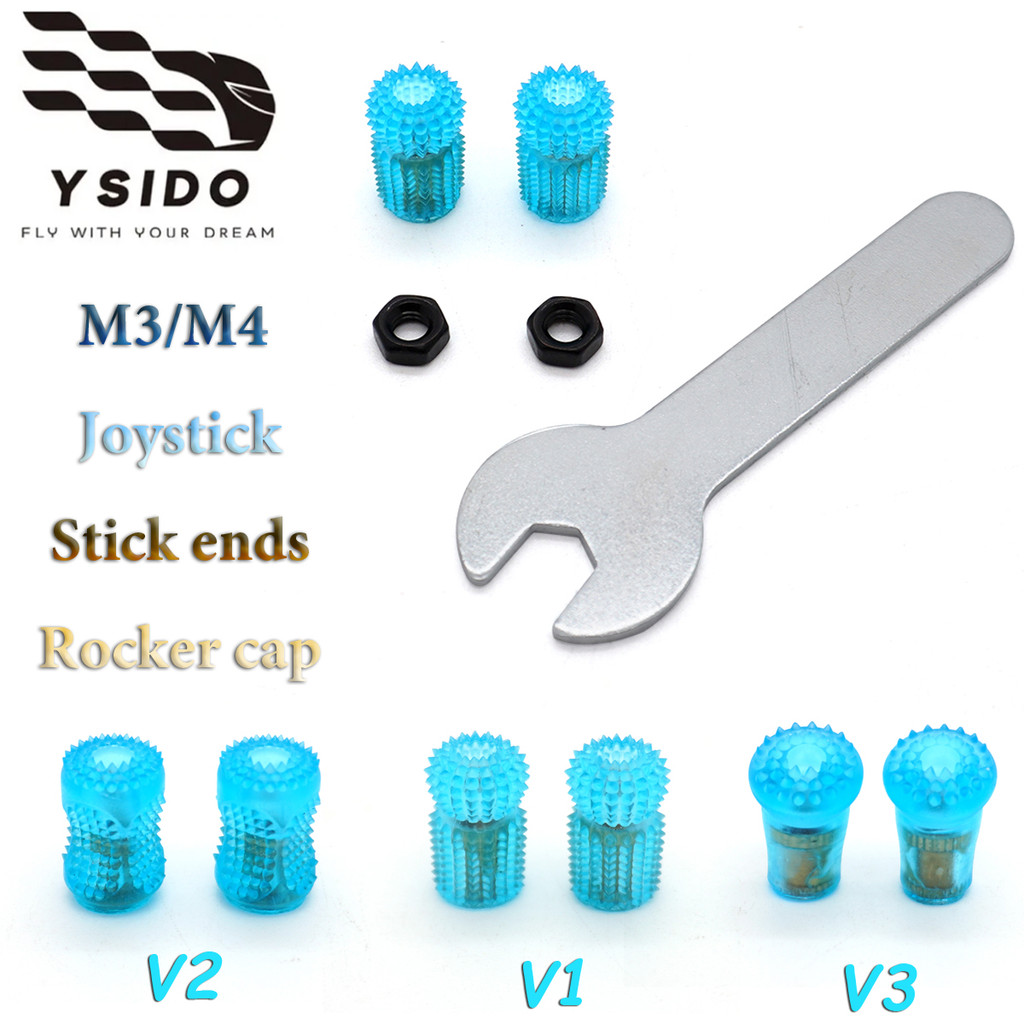 1Pair M3 M4 V1/V2/V3 FPV Remote Controller Radio Gimbal Stick Ends ...