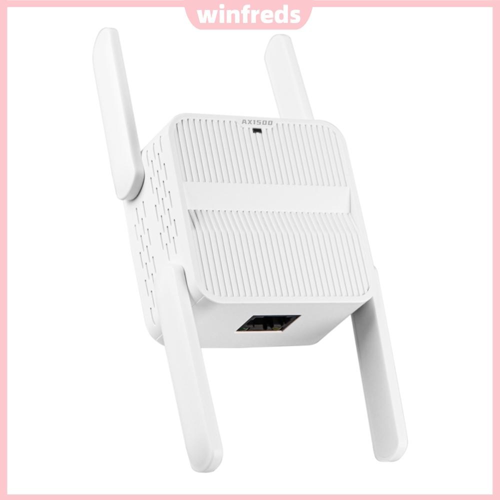 WiFi 6 Repeater Extender 1500Mbps Wi-Fi Signal Amplifier Dual Band 2.4G ...