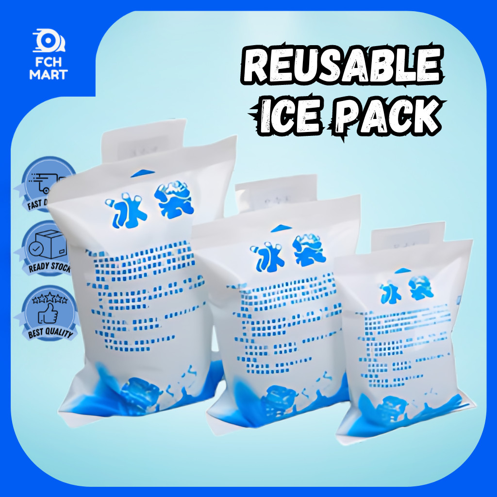 Reusable Ice Pack Frozen Food Seafood Ice Bag Pack Breastmilk Storage ...