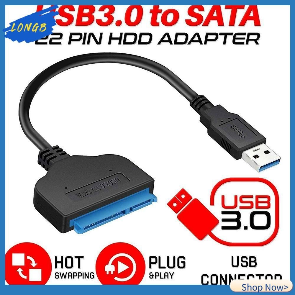 USB to Sata III laptop Hard Drive and SSD Adapter Cable, USB 3.0 to ...
