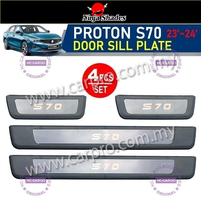Hc Cargo Proton S70 Scuff Plate Original Fit Step Up Side Sill Plate ...