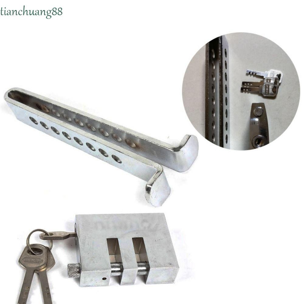TIANCHUANG Auto Car Brake Clutch Pedal Lock, Stainless Steel Anti Theft ...