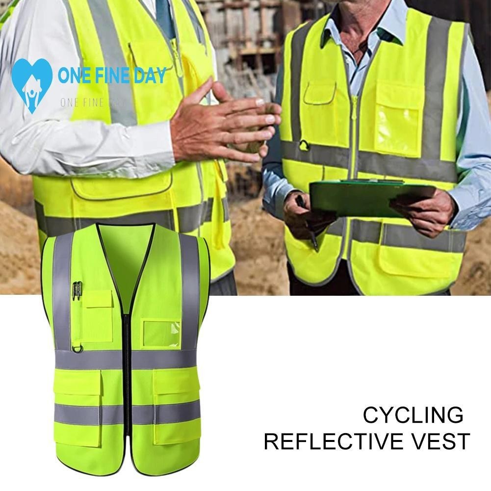 High Visibility Reflective Safety Vest,adjustable Reflective Security ...