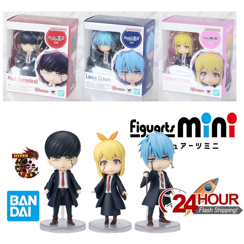 BANDAI Figuarts Mini MASHLE : Magic and Muscles Mash Burnedead, Lemon ...