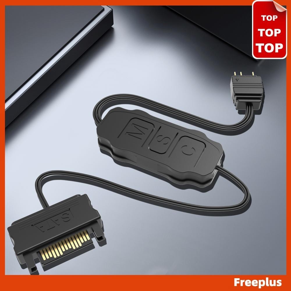ARGB Controller 5V 3PIN to SATA Interface Extension Cable for PC Case Fan [freeplus.my] | Shopee ...