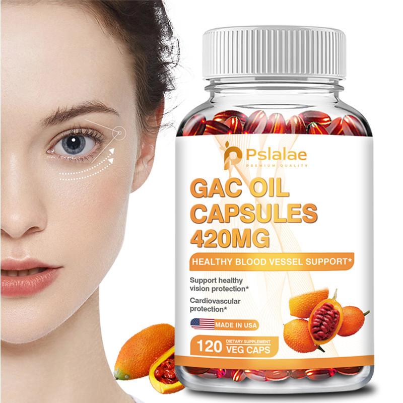 Gac oil 420mg - Beta Carotene, Lycopene, Alpha Tocopherol, DHA - Vision ...