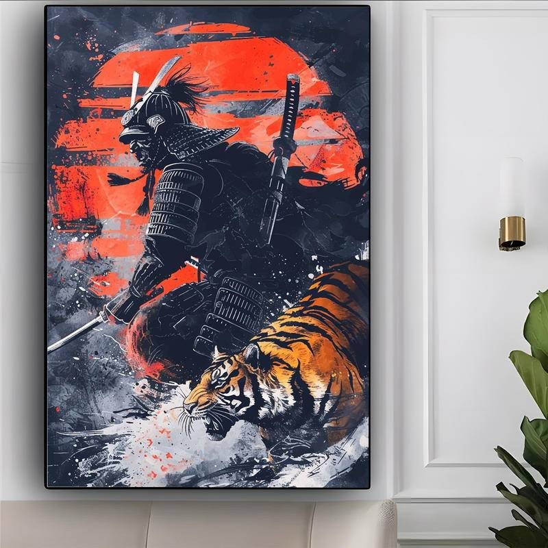 The Ancient Wisdom of Japanese Samurai: No Framed Posters for Art Home ...
