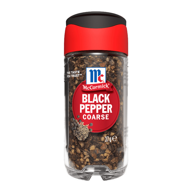 McCormick Black Pepper Coarse 37gm (Serbuk Lada Hitam Kasar) | Shopee ...