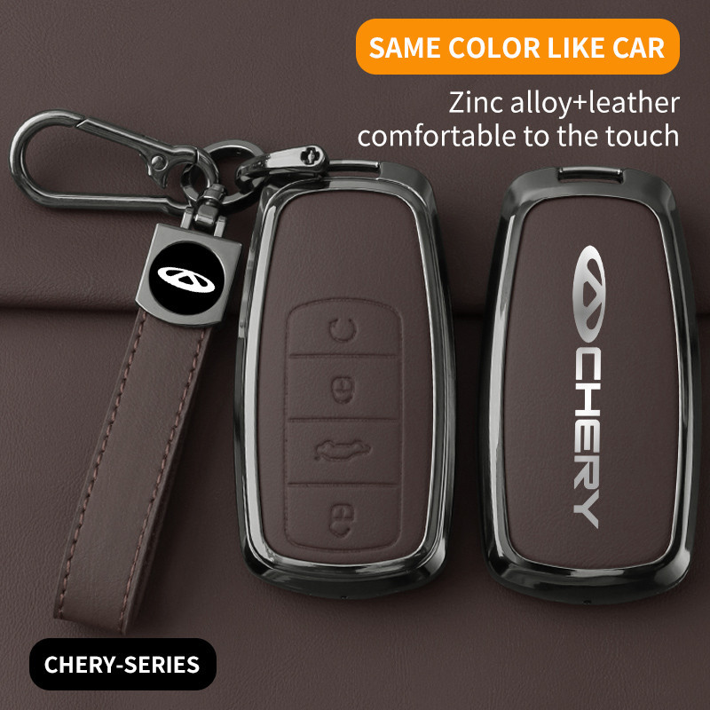 Zinc Alloy Car Key Case Car Key Cover For Chery Tiggo 8 Pro Tiggo 8plus ...