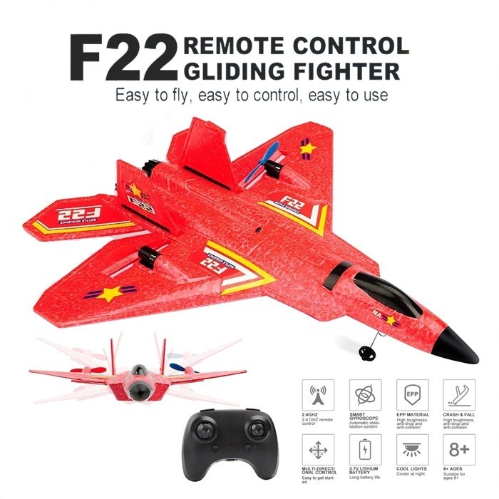 RC Plane F22 Fighter Remote Control Aircraft EPP Foam 2.4G | Fighter ...