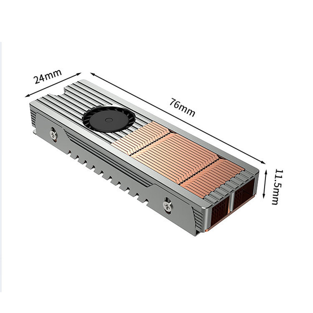 [KidsDreamMall.my] PCIE NVMe M.2 2280 SSD Cooler Heatsink 3P Heat ...