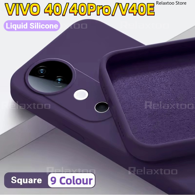 VIVOV40 5G Square Liquid Casing For VIVO V40 V50 Pro Lite E V40Pro ...