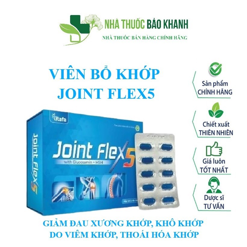 Joint Flex5 Tonic Tablets - Relieve Osteoarthritis, Dry Joints Caused ...