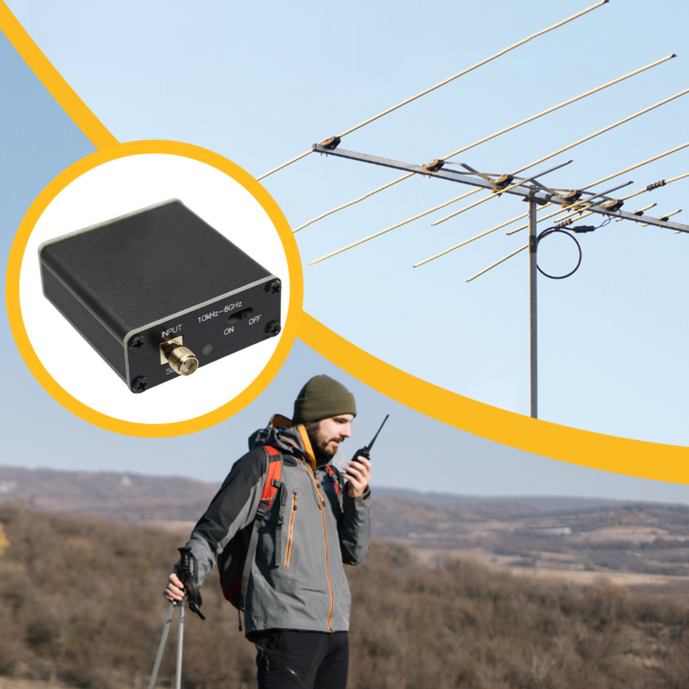 10k-6GHz Full Band Power Preamplifier Durable RF Amplifier Module for ...