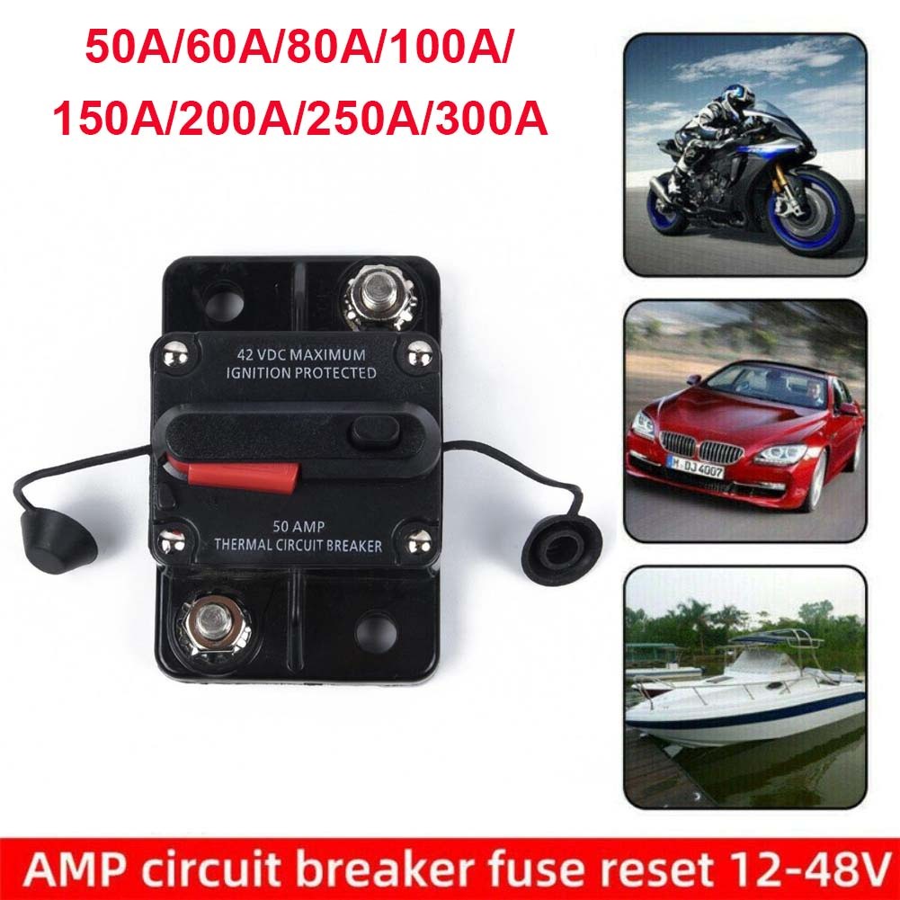 100A 150A 200A 250A 300A Car Audio Amplifier Circuit Breaker Fuse ...