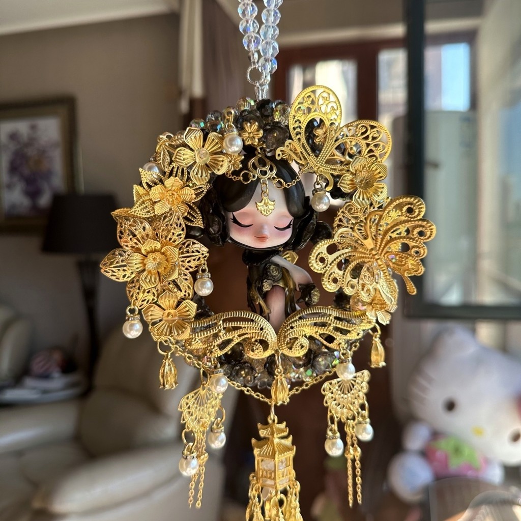 Big Goose Hand-Made-Influencer Flashing Diamond Black Gold Elevator ...