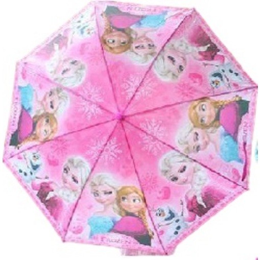 FROZEN PINK Children Umbrella Kids Gril School Umbrella Elsa Frozen ...