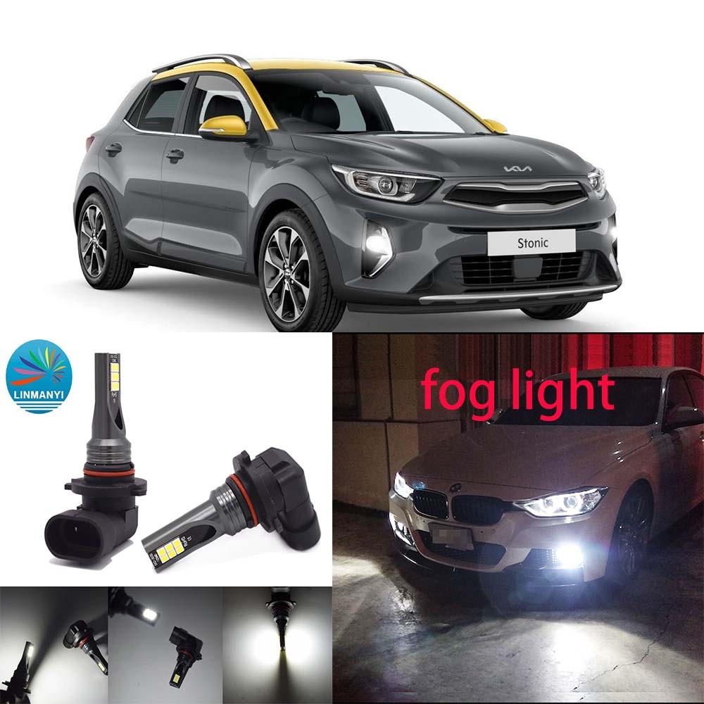 For KIA STONIC (YB) 2017-2023 (Fog Lamp) -Front LED LAI Bulbs 6000K 12V ...
