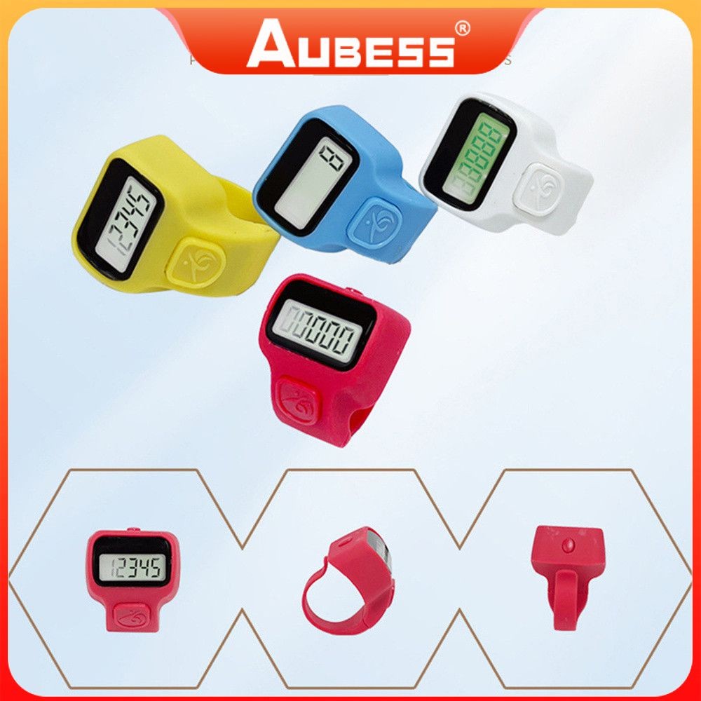 Ring Counter Finger Counter Digit Led Display Finger Ring Hand ...