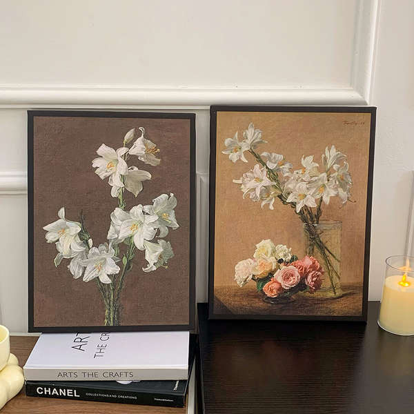 wall decoration living room room decoration Lukisan minyak Latour ...