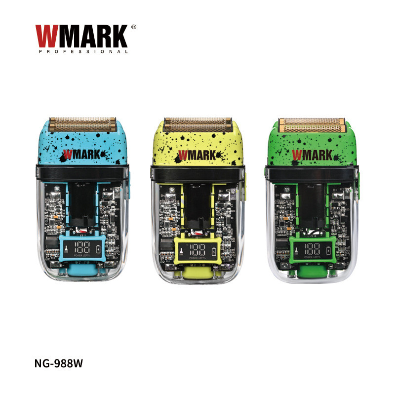 WMARK new NG-988W transparent body titanium plated blade head ...