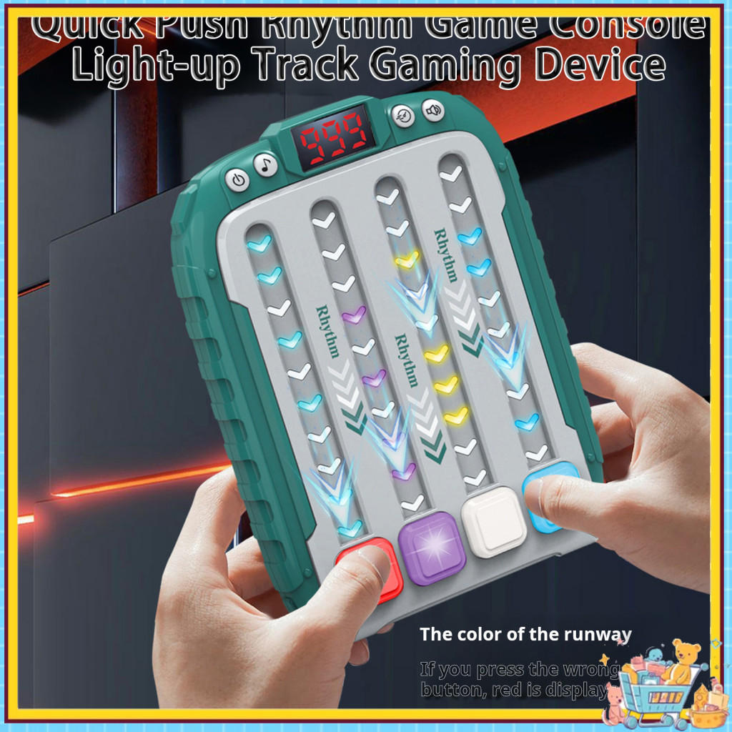 Lingoer| Adults Rhythm Game Console Rhythm Game Machine Portable ...