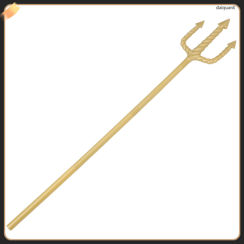 Trident Trick Props Three-pronged Scepter Wands Halloween Decoration ...