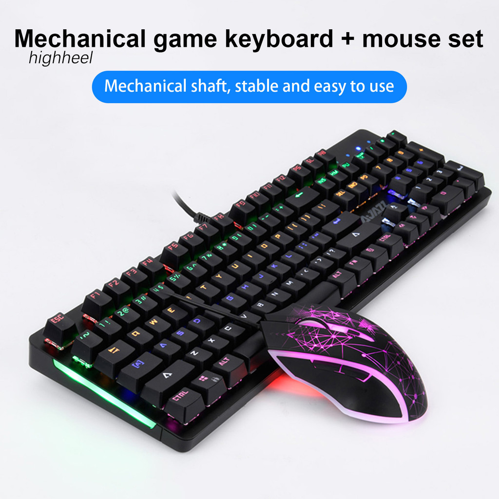 [HL] AJAZZ Watchman II Mechanical Keyboard Blue Switch 104 Keys Quick ...