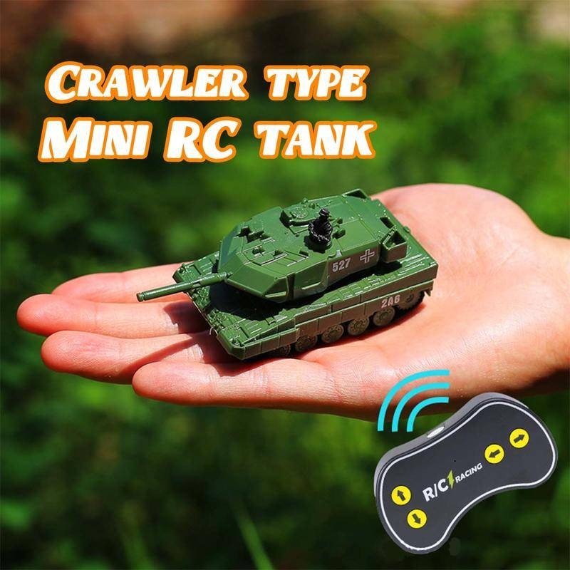 2.4G RTR RC Mini Crawler Tank Toy 1/77 Scale German Panther Tanks Model ...