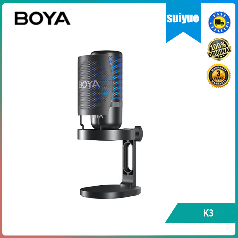 BOYA K3 desktop microphone, desktop computer dedicated live streaming ...