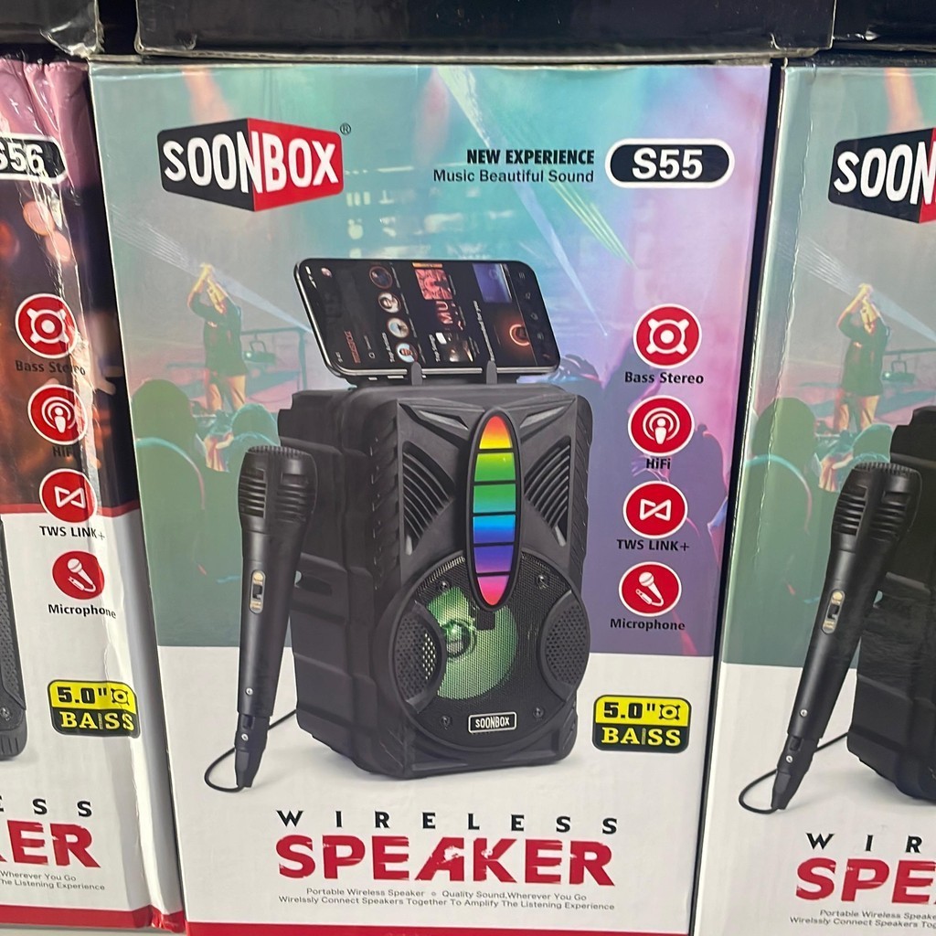 SOONBOX WIRELESS SPEAKER (S5) and (S7) and (S56) | Shopee Malaysia