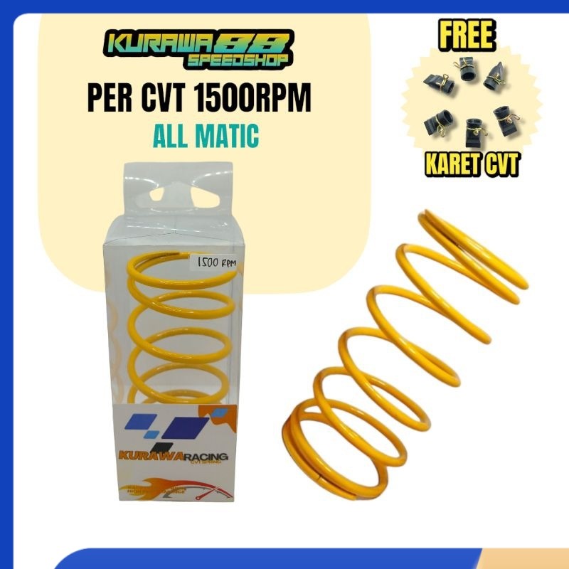 Per CVT 1500 RPM KURAWA RACING ALL MATIC | Cvt CVT CVT CVT | (Beat ...