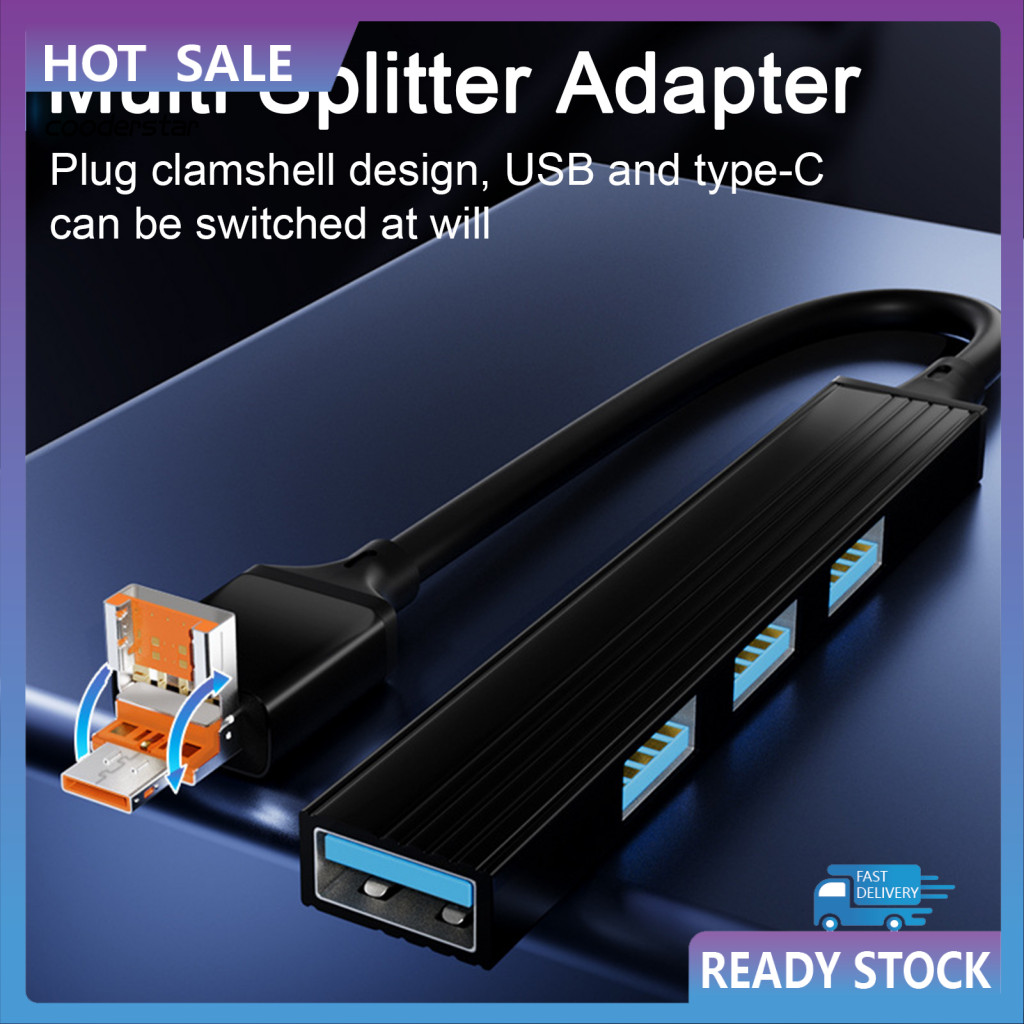 COOD Usb Replicator Fast Transmission Docking Station 4-in-1 Usb Type-c ...