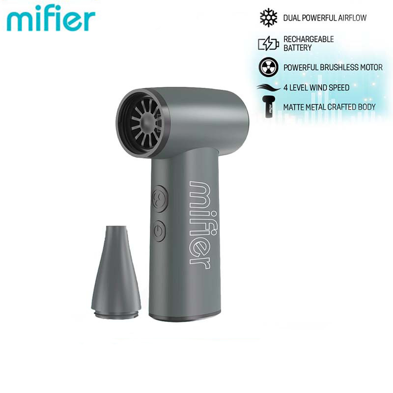 Mifier MF500 High Speed Turbo Jet Fan 2-in-1 Compressed Air Blower for ...