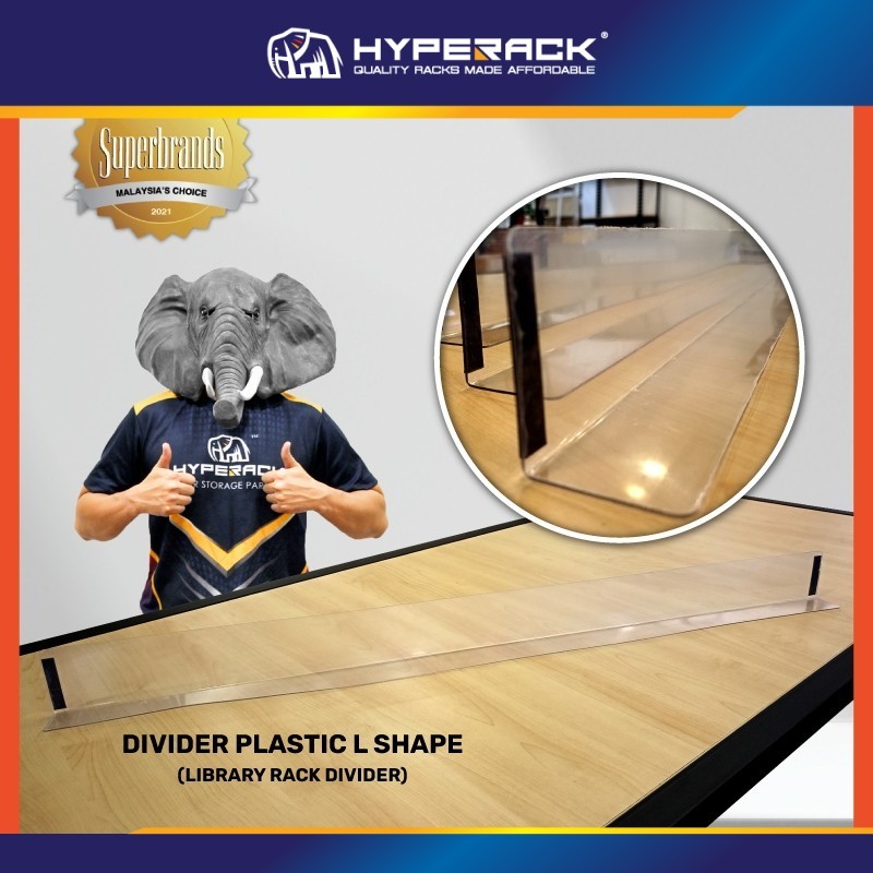 HYPERACK ™️ Rack Shelf Divider Partition Divider Boltless Rack Book ...