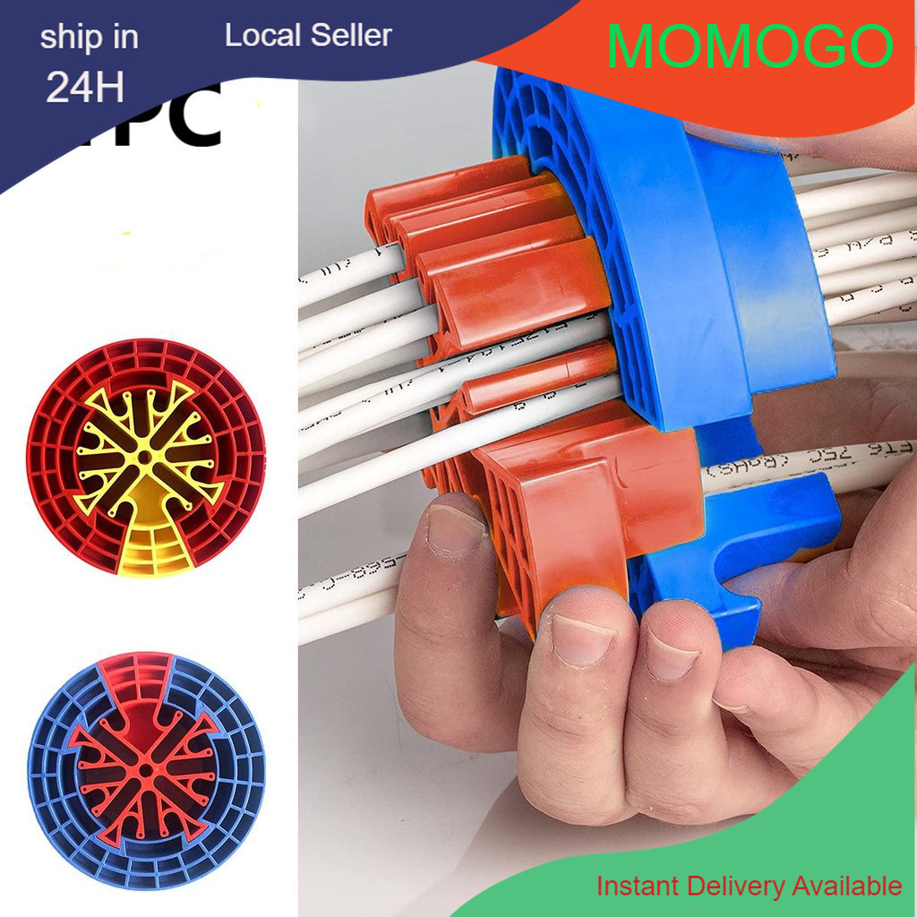 Network Cable Comb Bright Color Cable Management Tool Wire Bundler ...