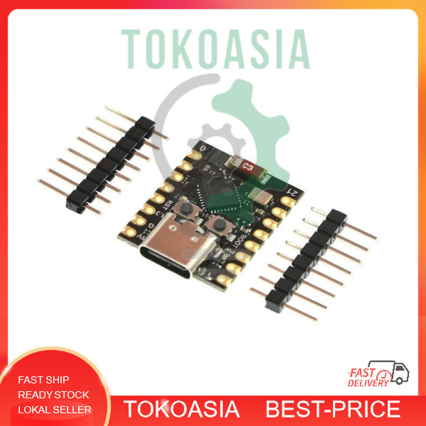 ESP32-C3 Development Board ESP32 Supermini WiFi Bluetooth-Compatible 4MB Flash 400KB for Arduino ...