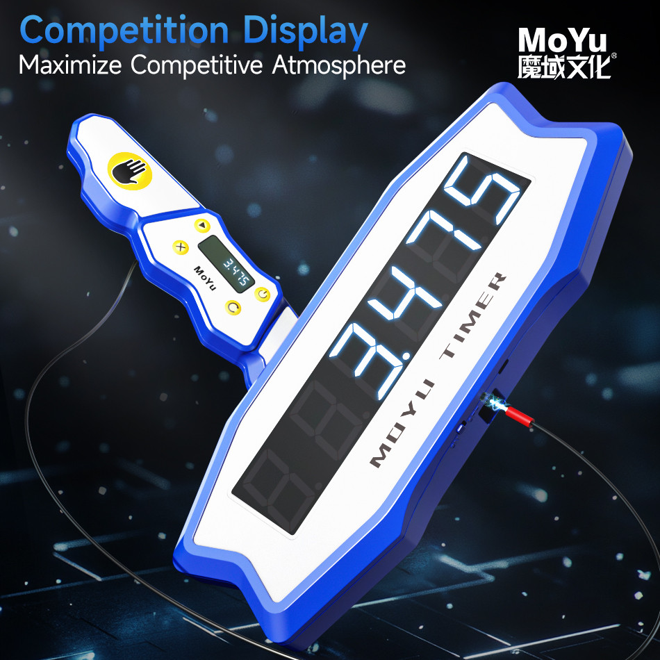 MoYu Smart Timer Magic Cube Professtional Speed Magico Cubo MoYu AI Timer for Competition ...