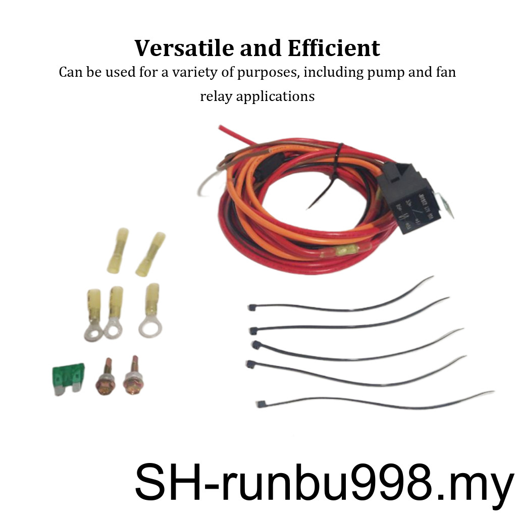 1/2/3 Universal Electric Fuel Pump Relay Kit Car Relay Kit Fuel Pump ...