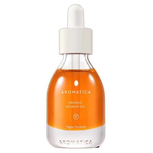 AROMATICA Organic Rosehip Oil 1.01oz / 30ml, Ecocert Certified, Vegan | 100% Natural and Organic ...