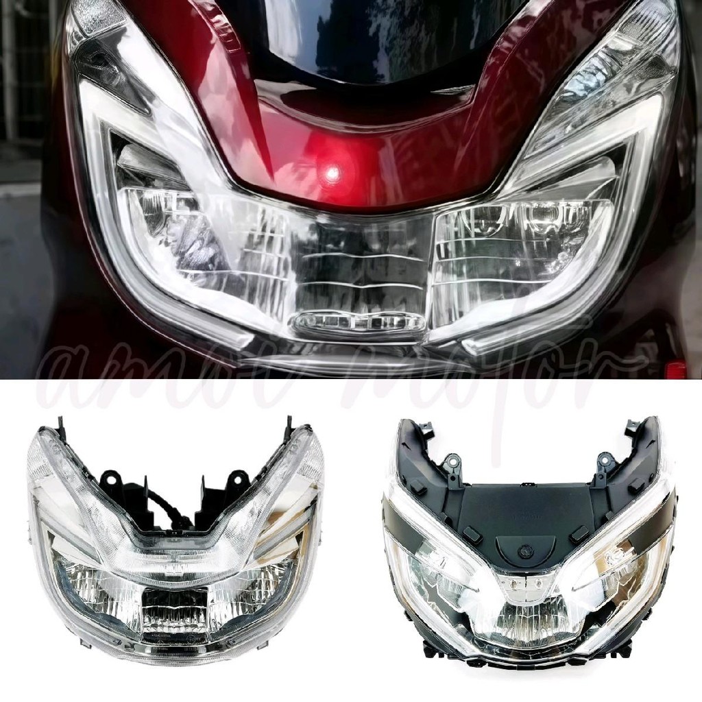 PCX150 V1 V2 V3 HEAD LAMP LED HEADLIGHT LAMPU BESAR DEPAN PCX150 V1 V2 ...