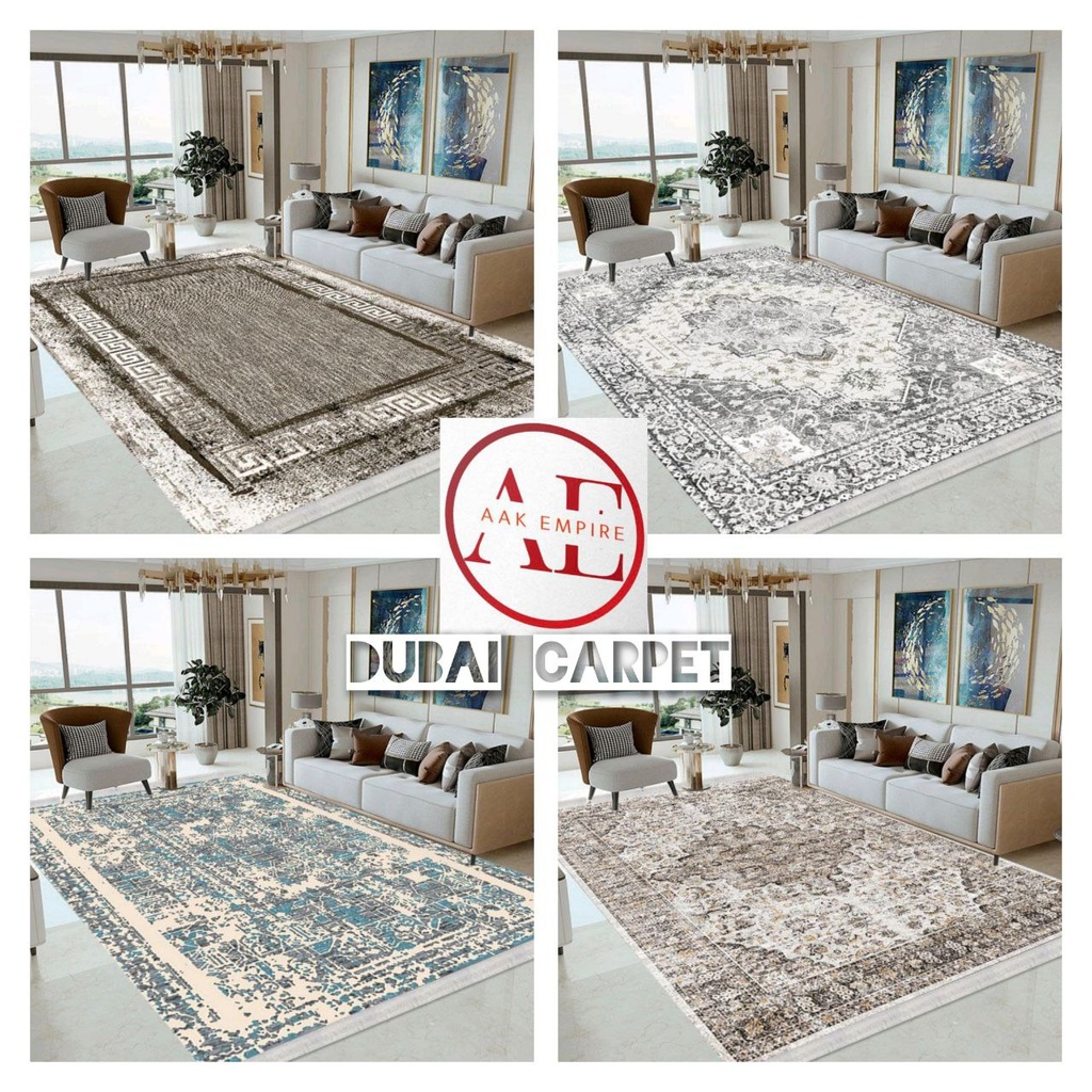 (AE) Dubai Carpet soft embos 3d fluffy soft karpet living room home ...