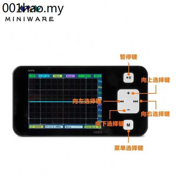 Mini Handheld Small Portable Oscilloscope Dual Channel Four Channel ...