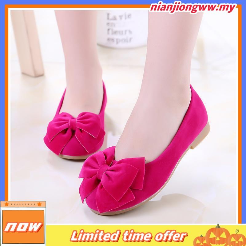 Shoes For Kids Girl Korean Canvas Shoes Retro Shoes Candy Color Bow ...